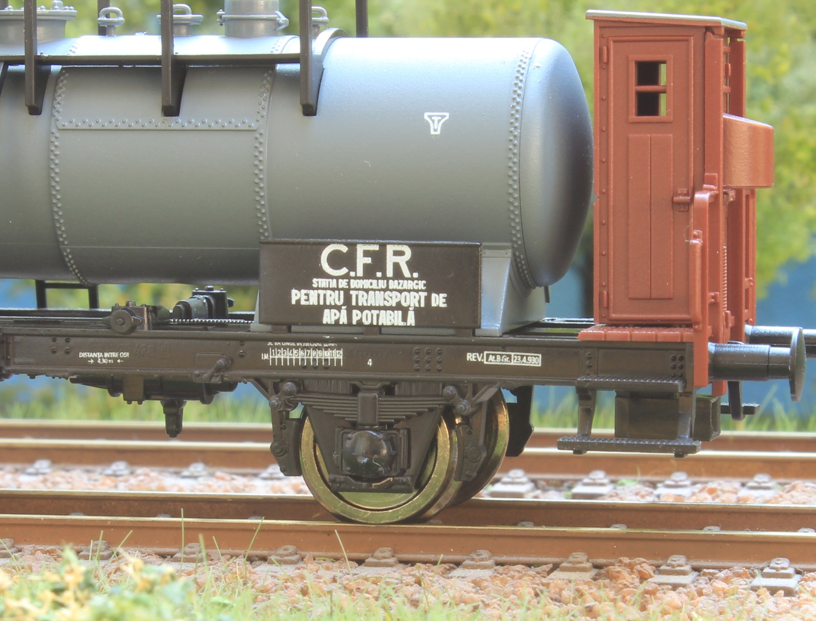 Tank wagon, CFR, H0 scale (1:87)
